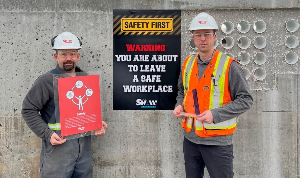 The Shaw Group involves employees in safety and recognizes their ...